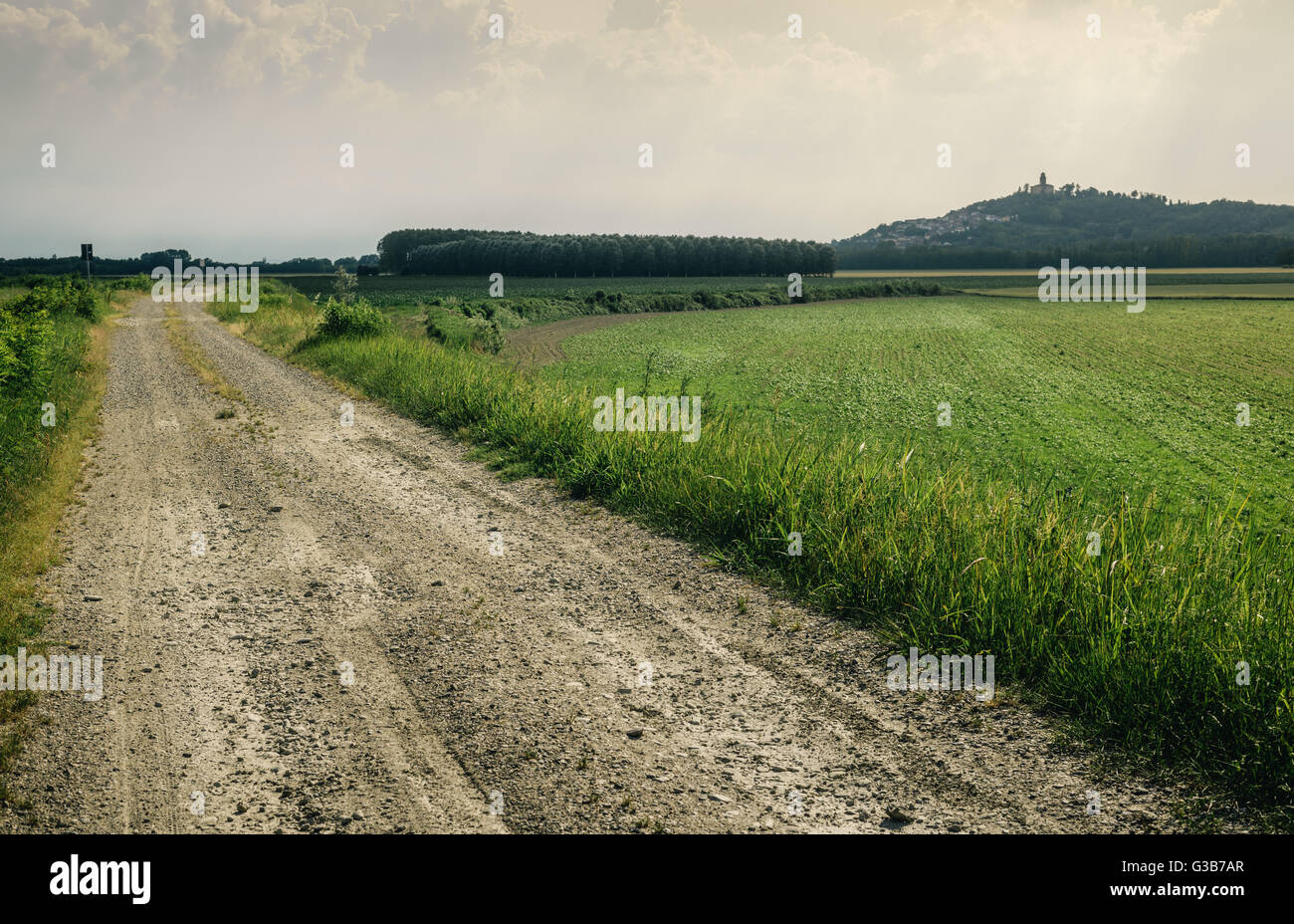 White gravel path pathway hi-res stock photography and images - Alamy