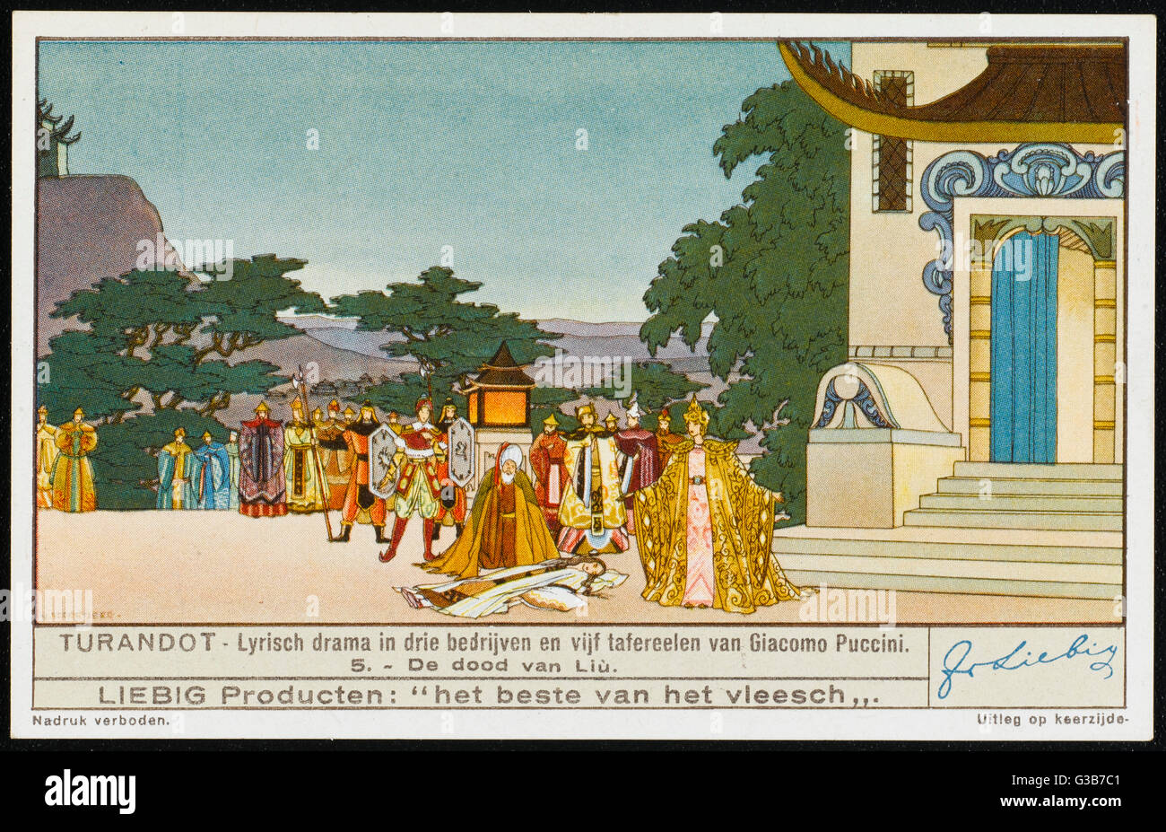 Turandot - Liebig 6 Stock Photo - Alamy