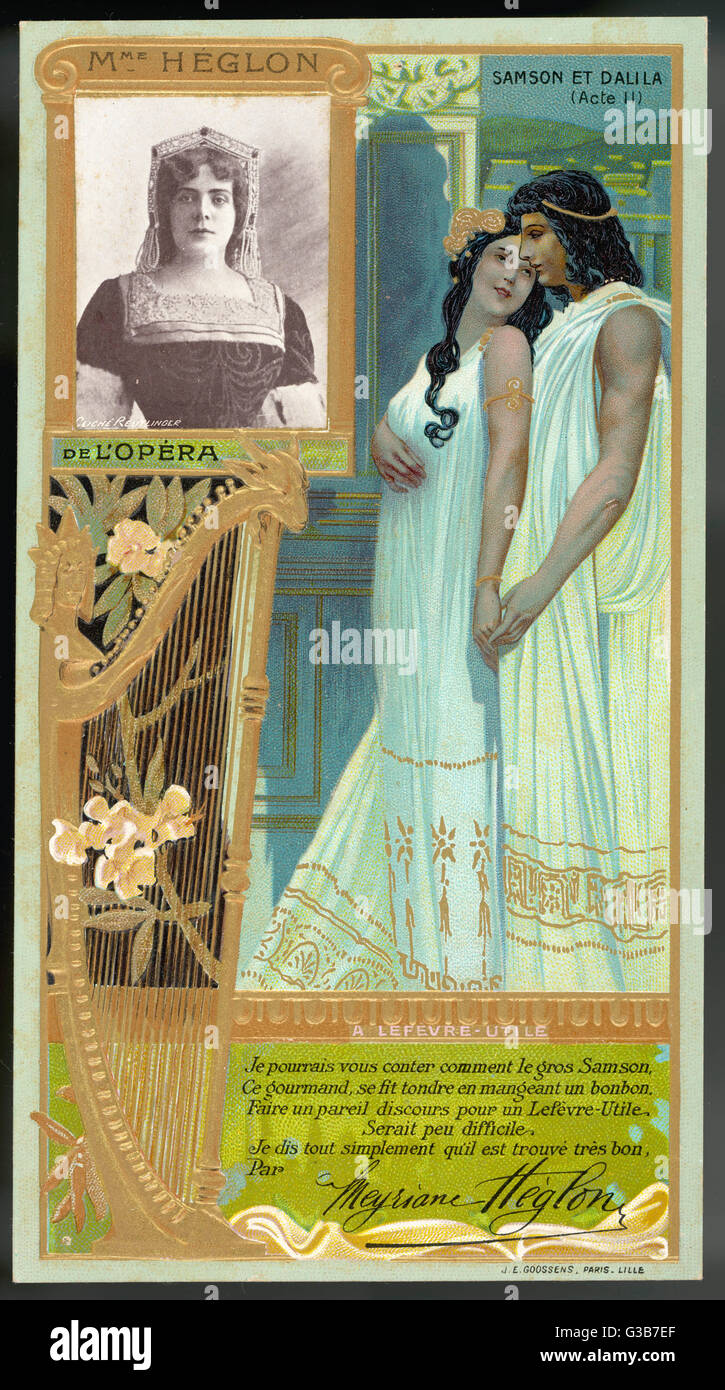 Saint Saens - Samson Stock Photo - Alamy