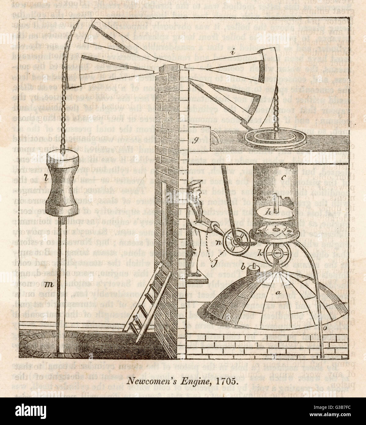 Newcomen Steam Engine Stock Photo - Alamy