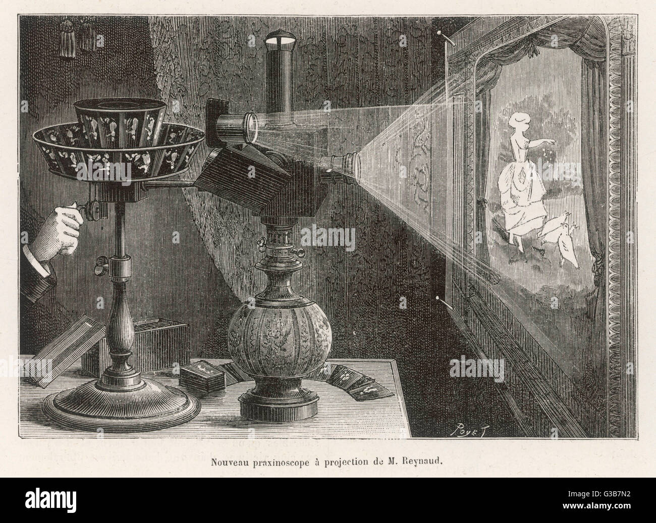 Projection onto a screen hi-res stock photography and images - Alamy