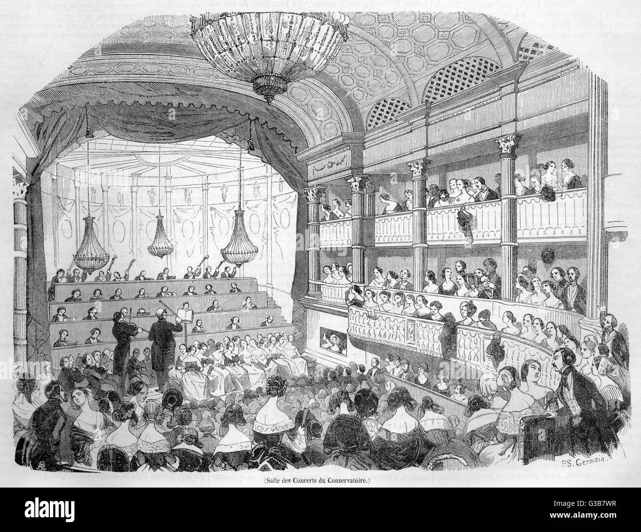 At the paris conservatoire hi-res stock photography and images - Alamy