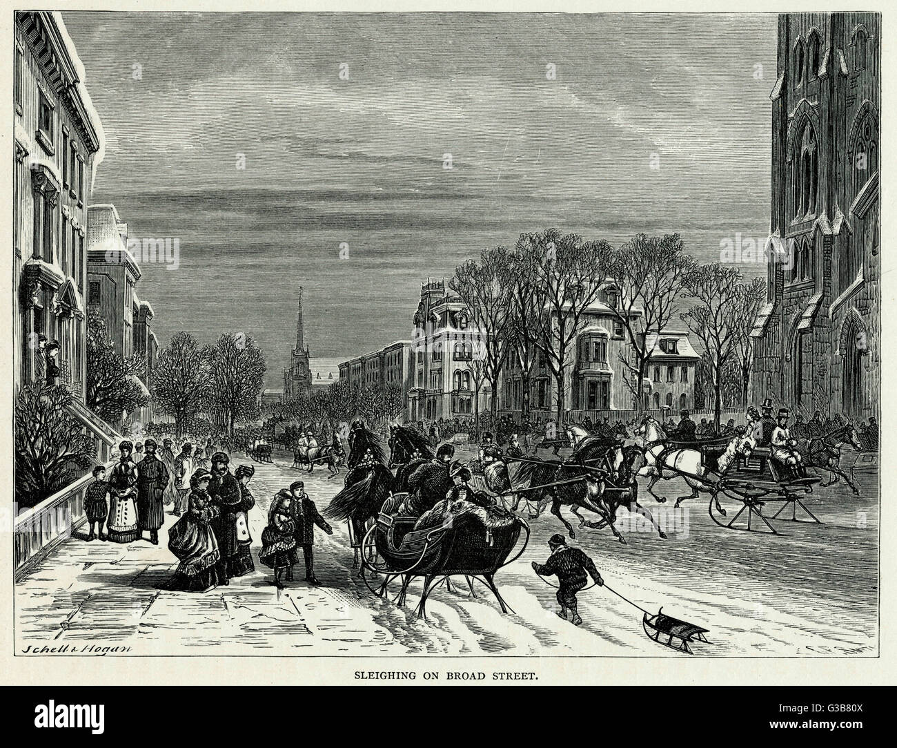 Sleighing hi-res stock photography and images - Alamy