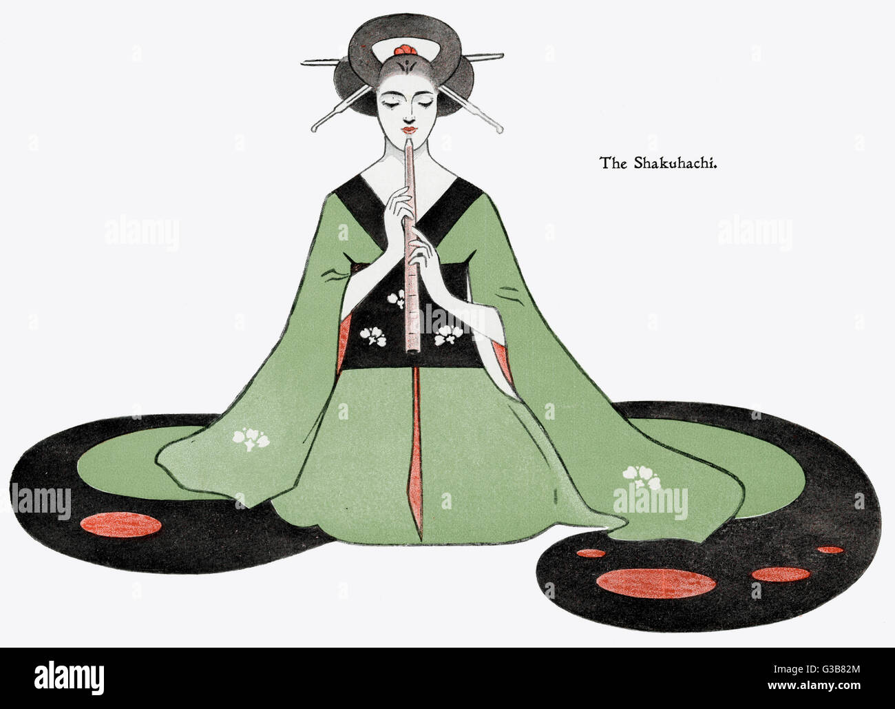 Japan shakuhachi Cut Out Stock Images & Pictures - Alamy