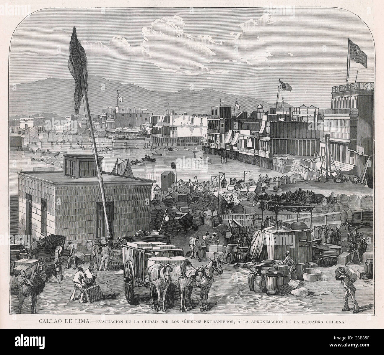 Peru chile war hi-res stock photography and images - Alamy