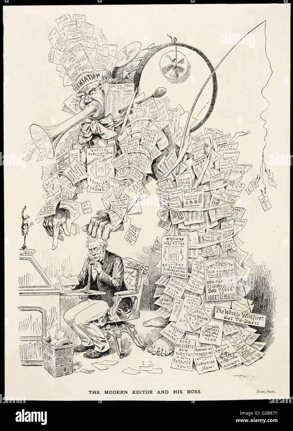 Sensationalist press hi-res stock photography and images - Alamy