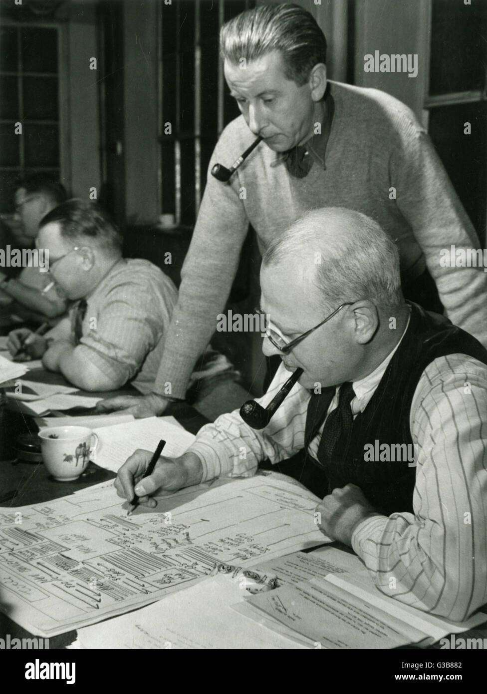 1950s newspaper hi-res stock photography and images - Alamy