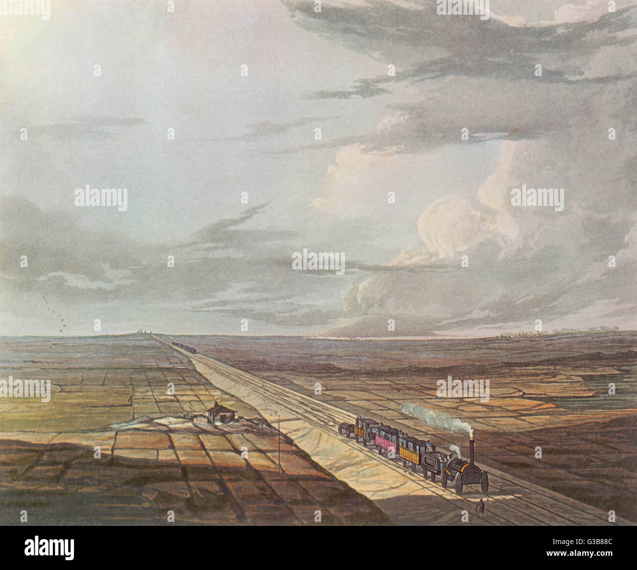 Chat moss railway hi-res stock photography and images - Alamy