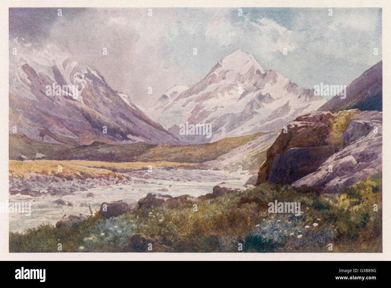 NEW ZEALAND/MOUNT COOK Stock Photo - Alamy