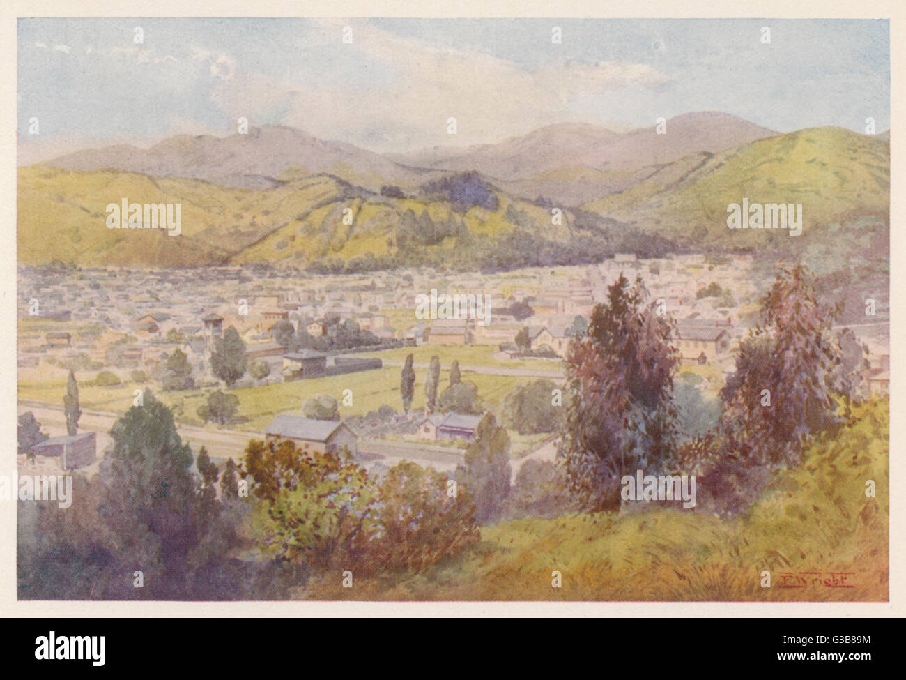 NEW ZEALAND/NELSON 1908 Stock Photo - Alamy