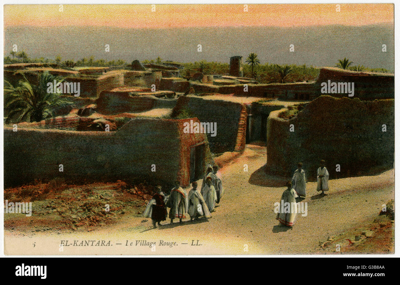 Algeria the red village hi-res stock photography and images - Alamy