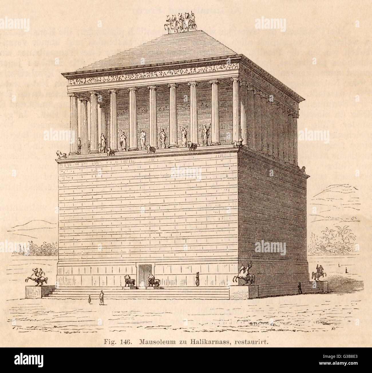 Mausoleum of halicarnassus hi-res stock photography and images - Alamy