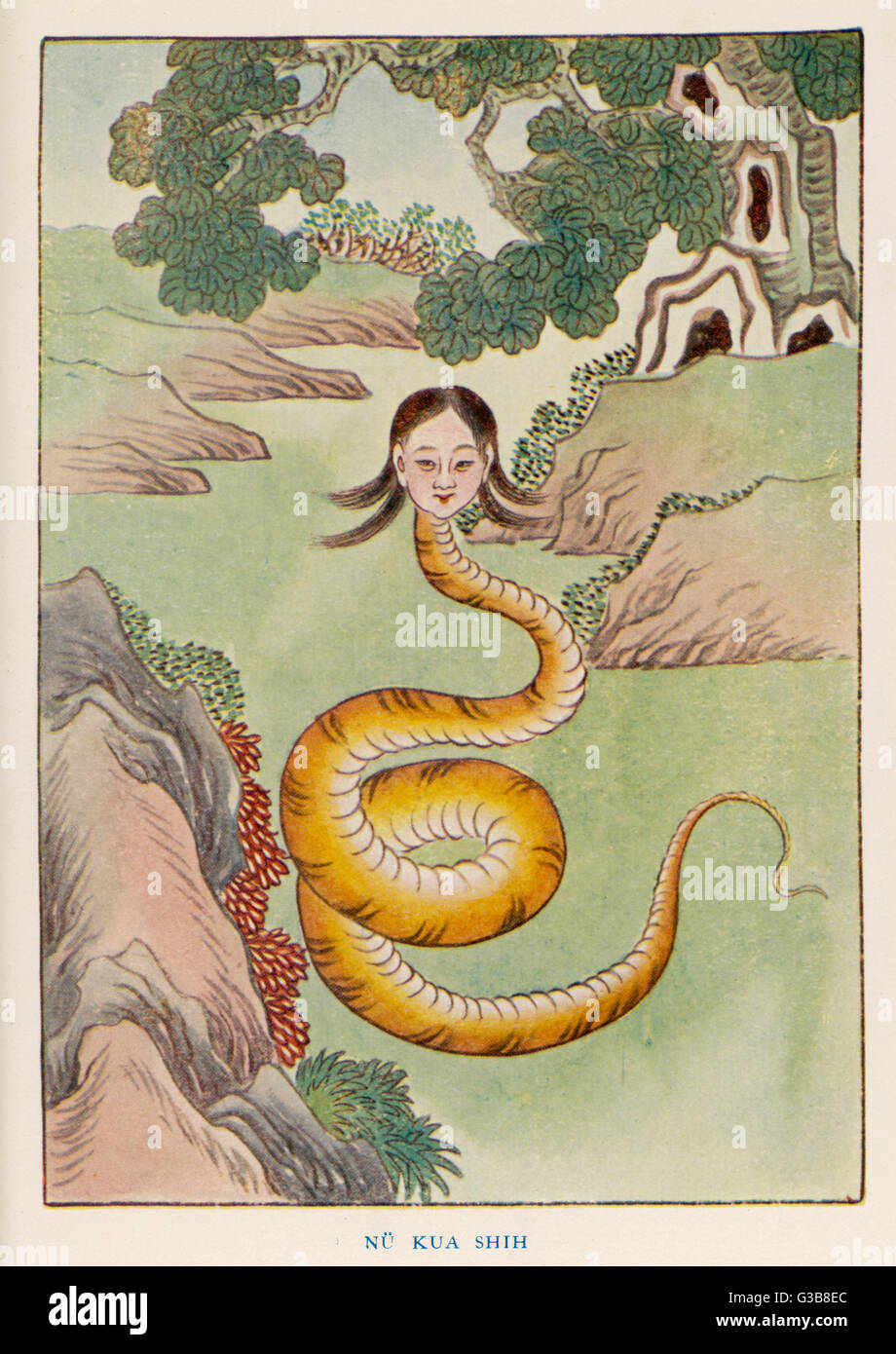 Half Human Half Snake Lady China