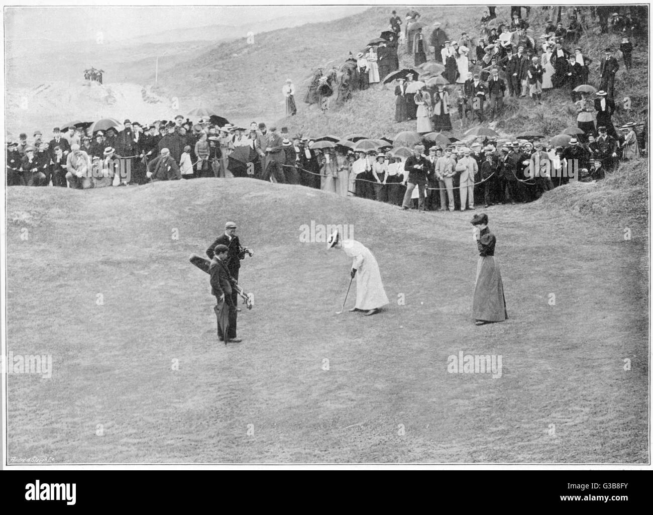 Portrush Golf 1897 Stock Photo - Alamy
