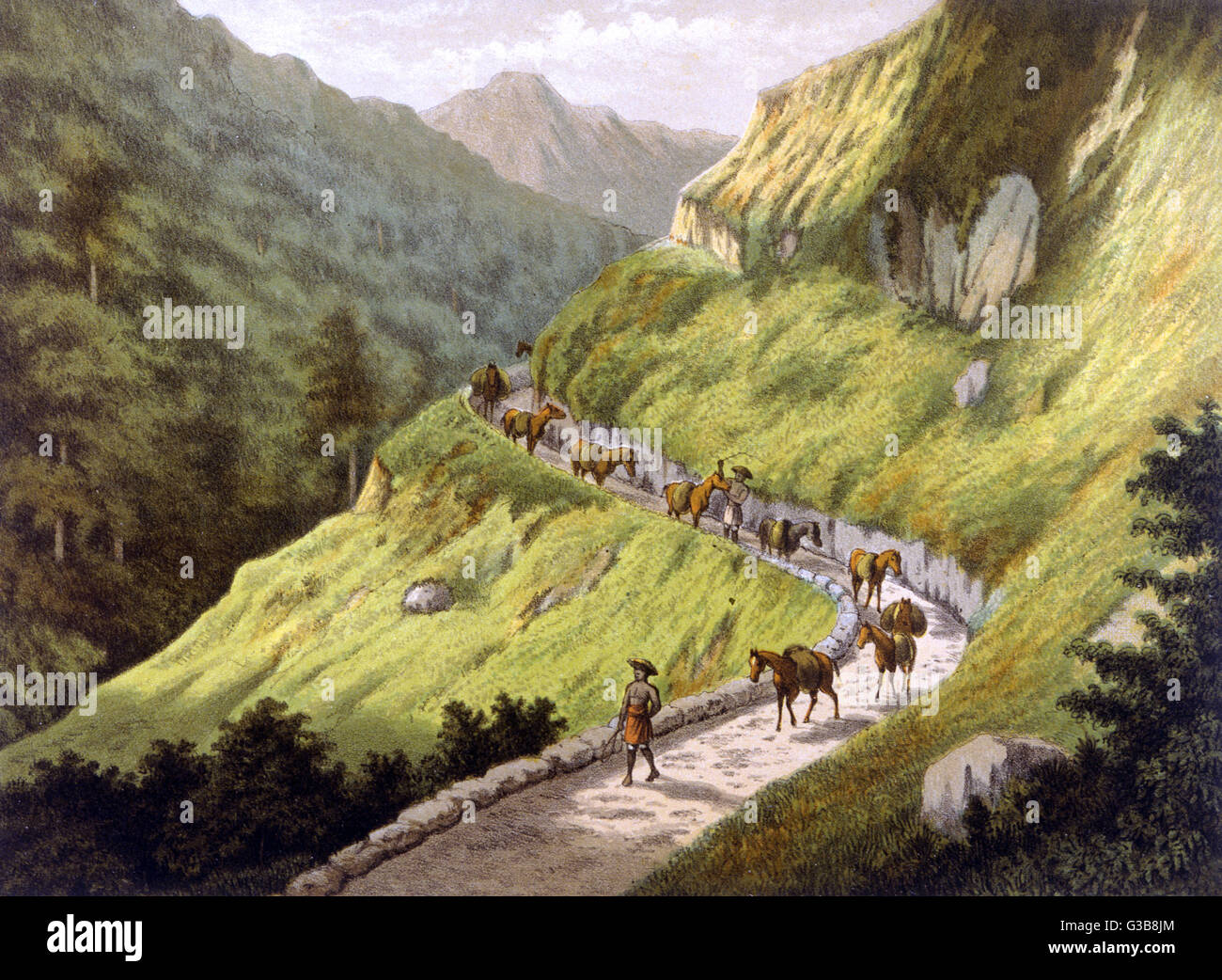 Java - Mountain Scenery Stock Photo - Alamy