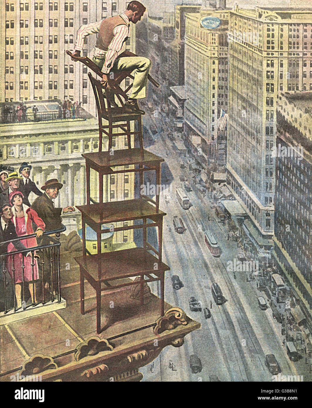 SKYSCRAPER TABLE TOWER Stock Photo - Alamy