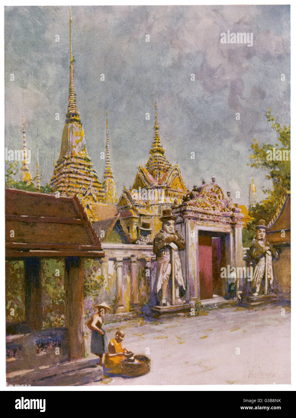 THAILAND/WAT POH TEMPLE Stock Photo - Alamy