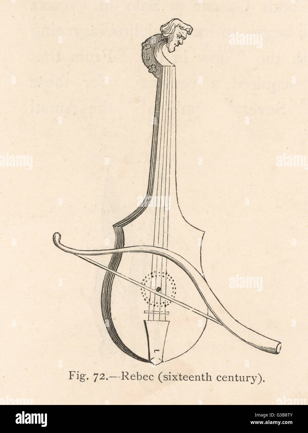 Rebec on its Own Stock Photo - Alamy