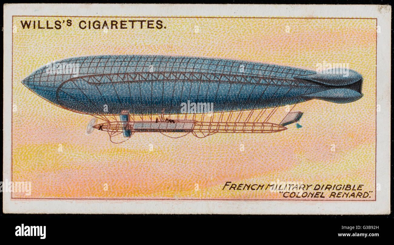 'Colonel Renard' Airship Stock Photo - Alamy