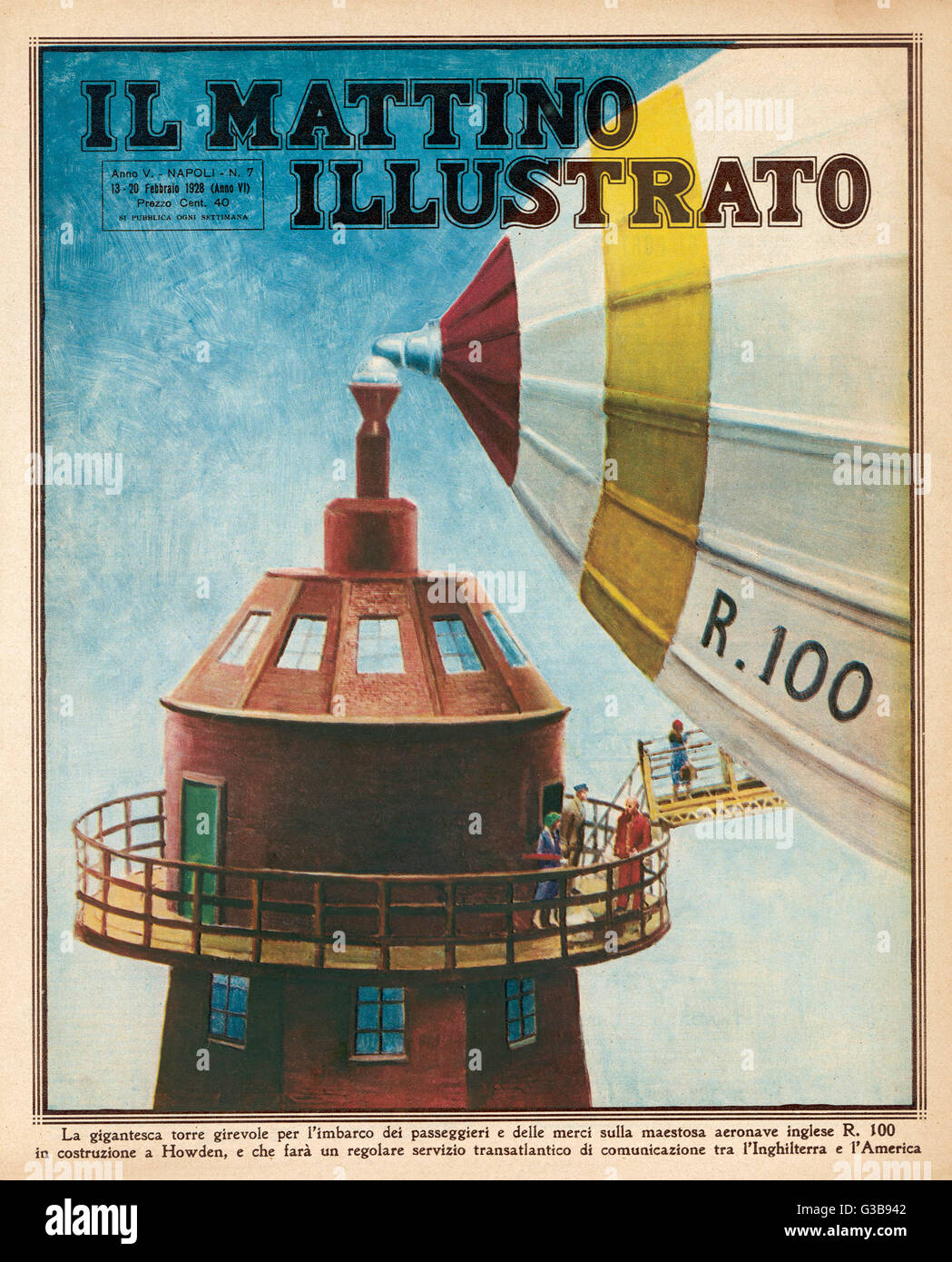 Mooring tower erected at hi-res stock photography and images - Alamy