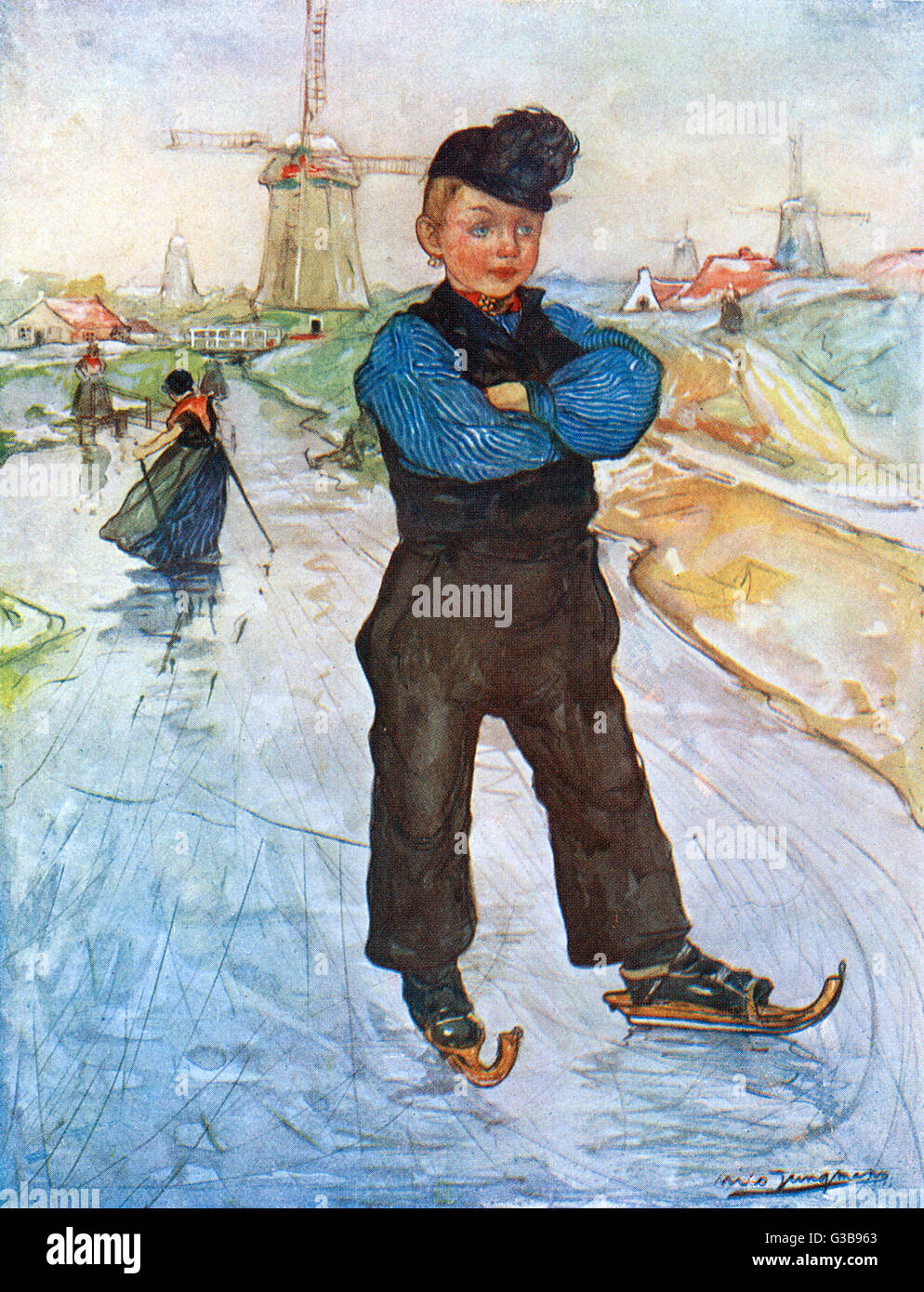 Dutch ice skates hi-res stock photography and images - Alamy