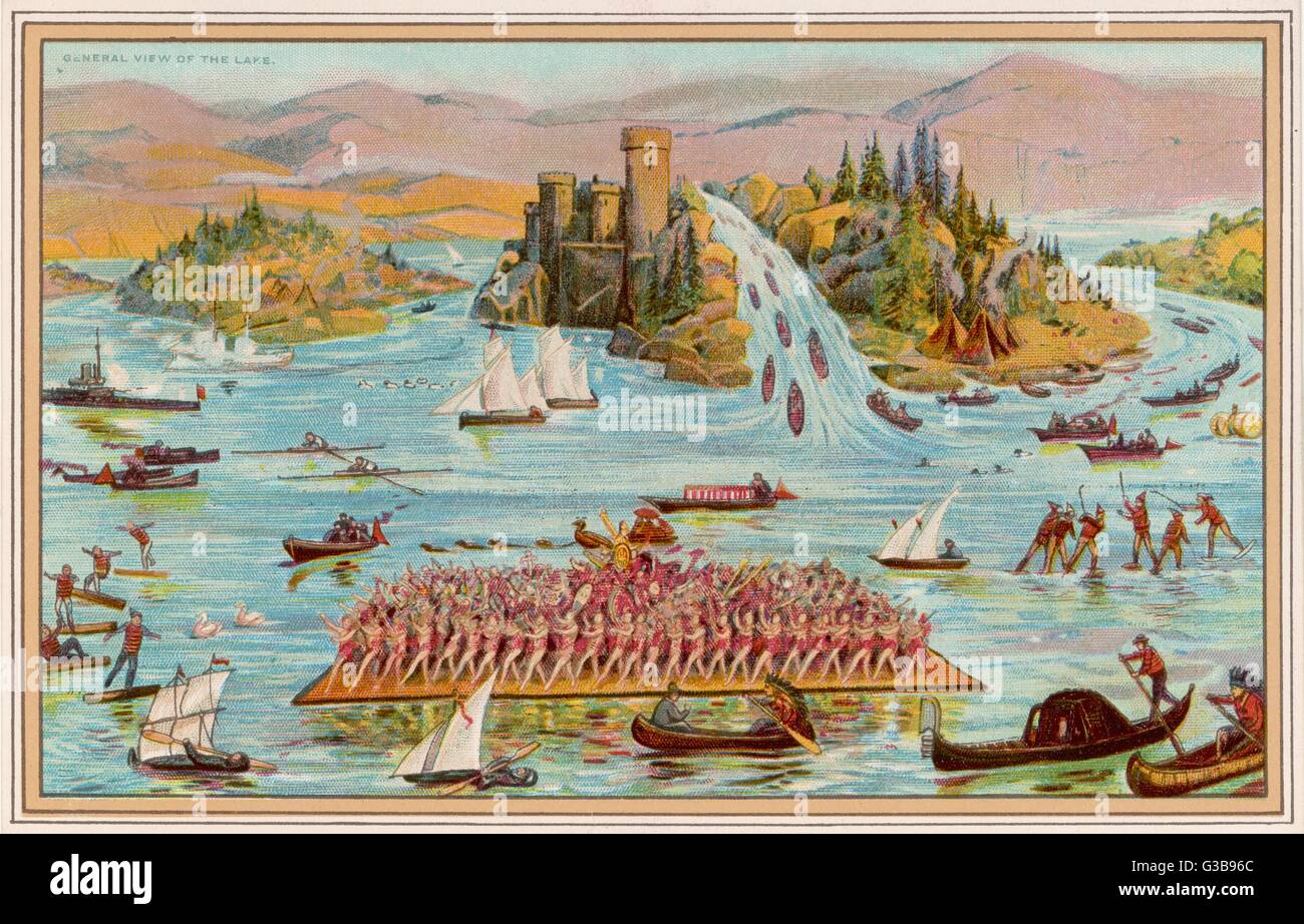 BOYTON'S SHOW/THE LAKE Stock Photo - Alamy