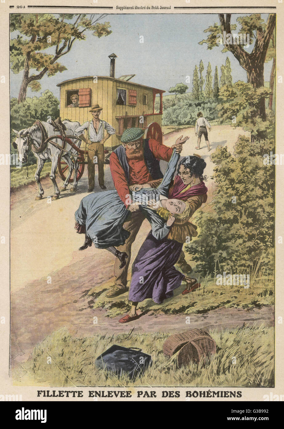 Racial gipsies stealing hi-res stock photography and images - Alamy