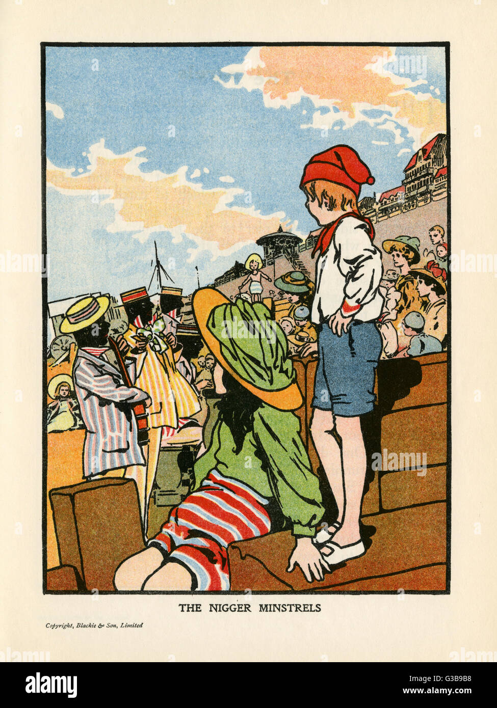 Minstrels black and white hi-res stock photography and images - Alamy