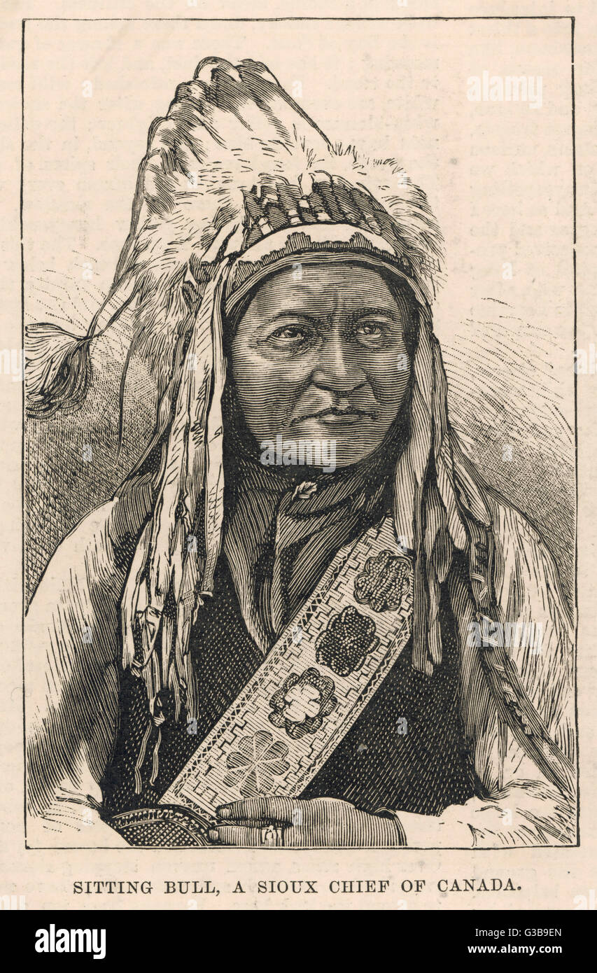 Sitting bull hi-res stock photography and images - Alamy