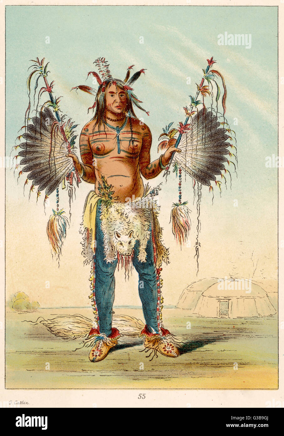 Mandan tribe hi-res stock photography and images - Alamy