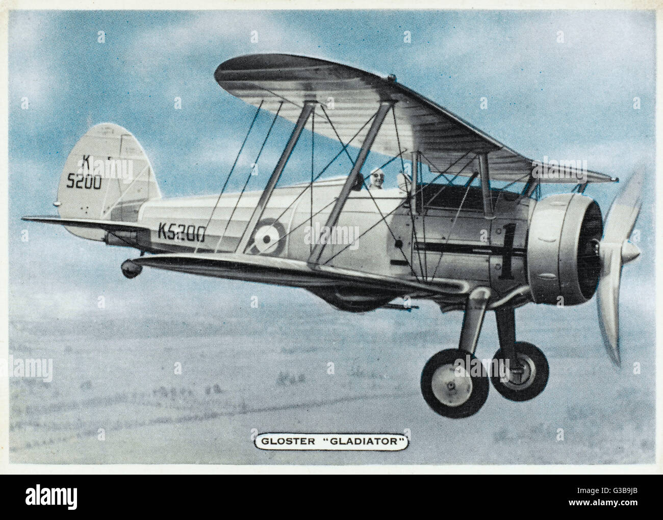 The last of Britain's biplane fighters, it entered service in 1937 and ...