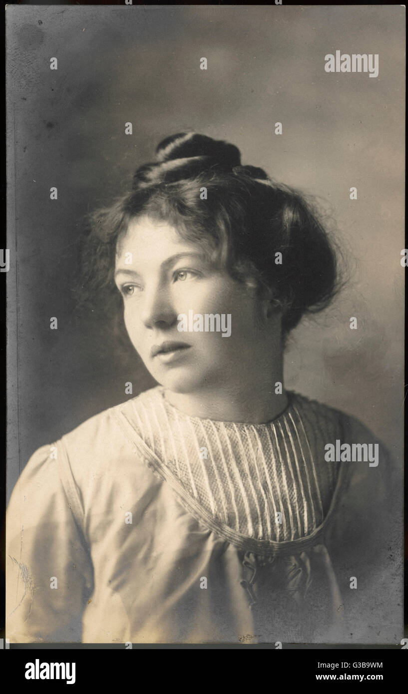 Studio portrait christabel pankhurst date hi-res stock photography and ...