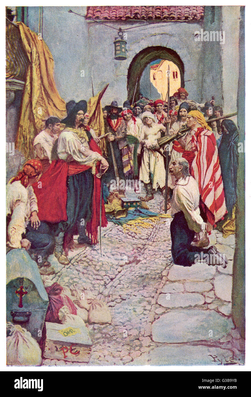 MORGAN SACKS TOWN Stock Photo - Alamy