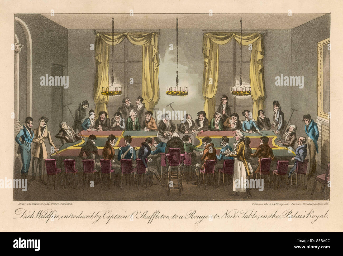 PALAIS ROYAL GAMBLING Stock Photo - Alamy