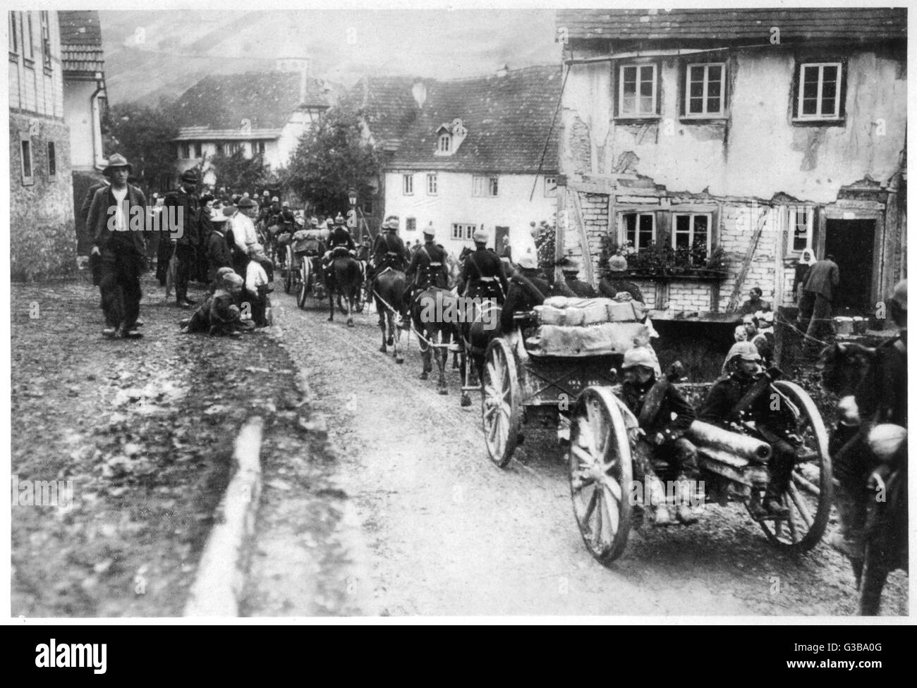 GERMANS INVADE FRANCE Stock Photo - Alamy