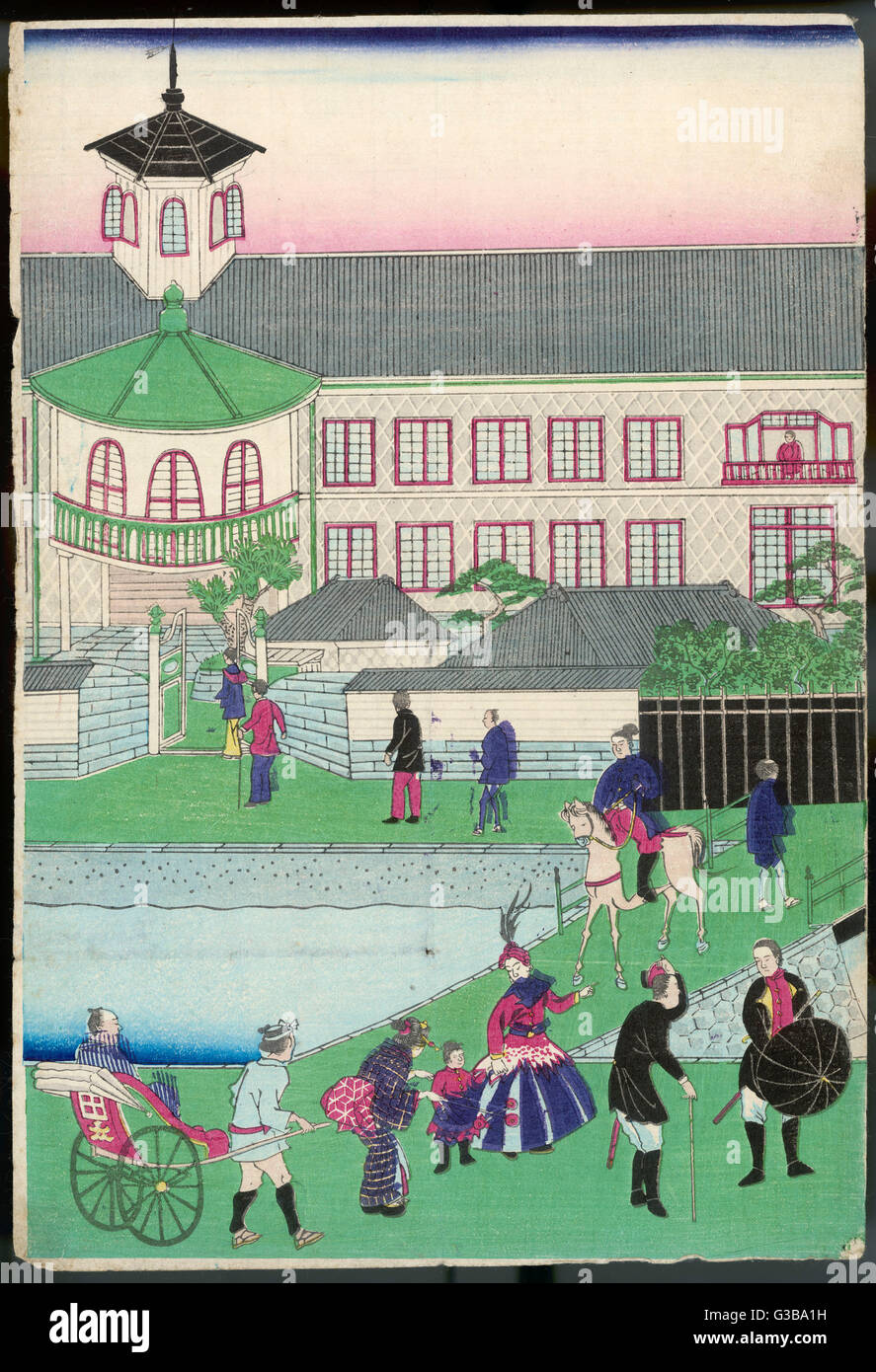 Street 1870 hi-res stock photography and images - Alamy