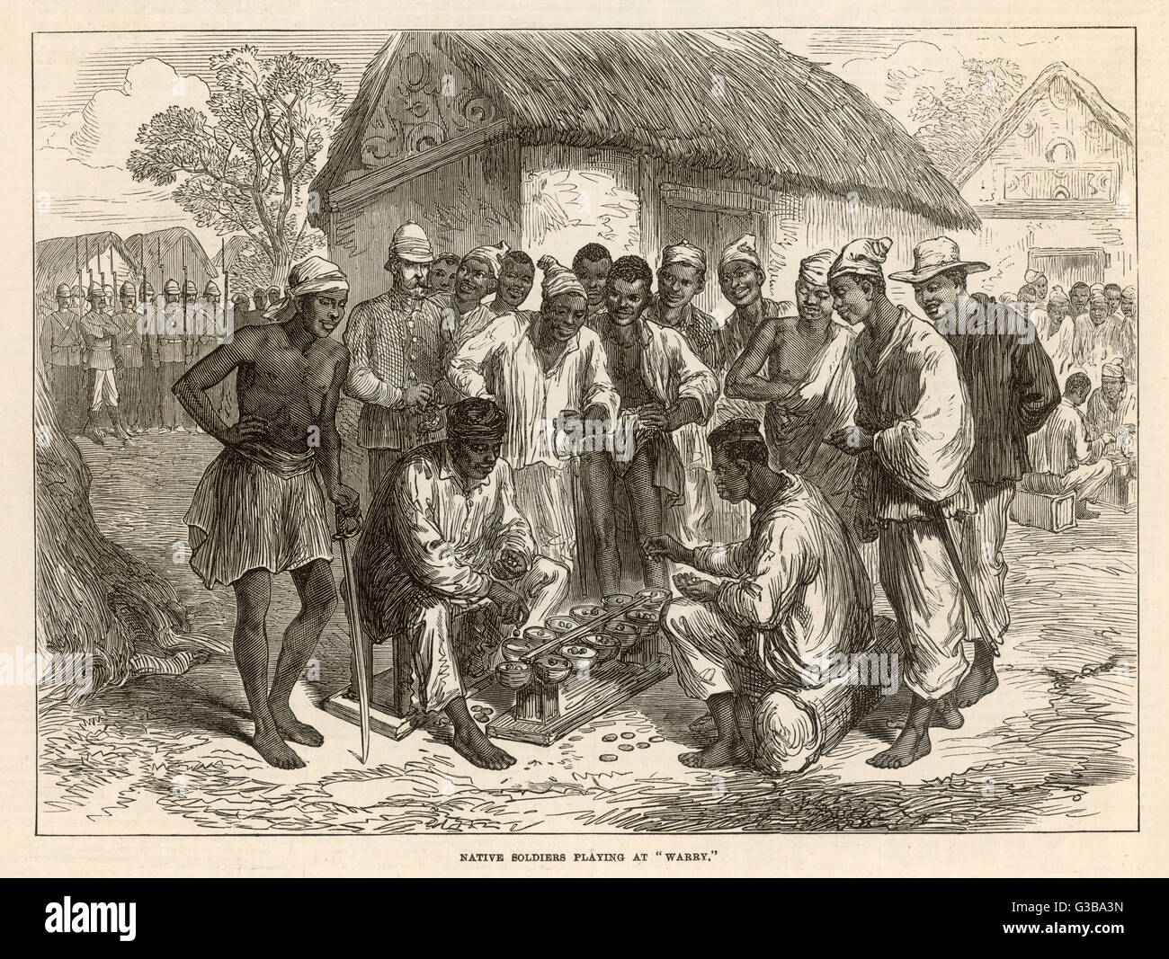 WEST AFRICAN GAME: WARRY Stock Photo - Alamy