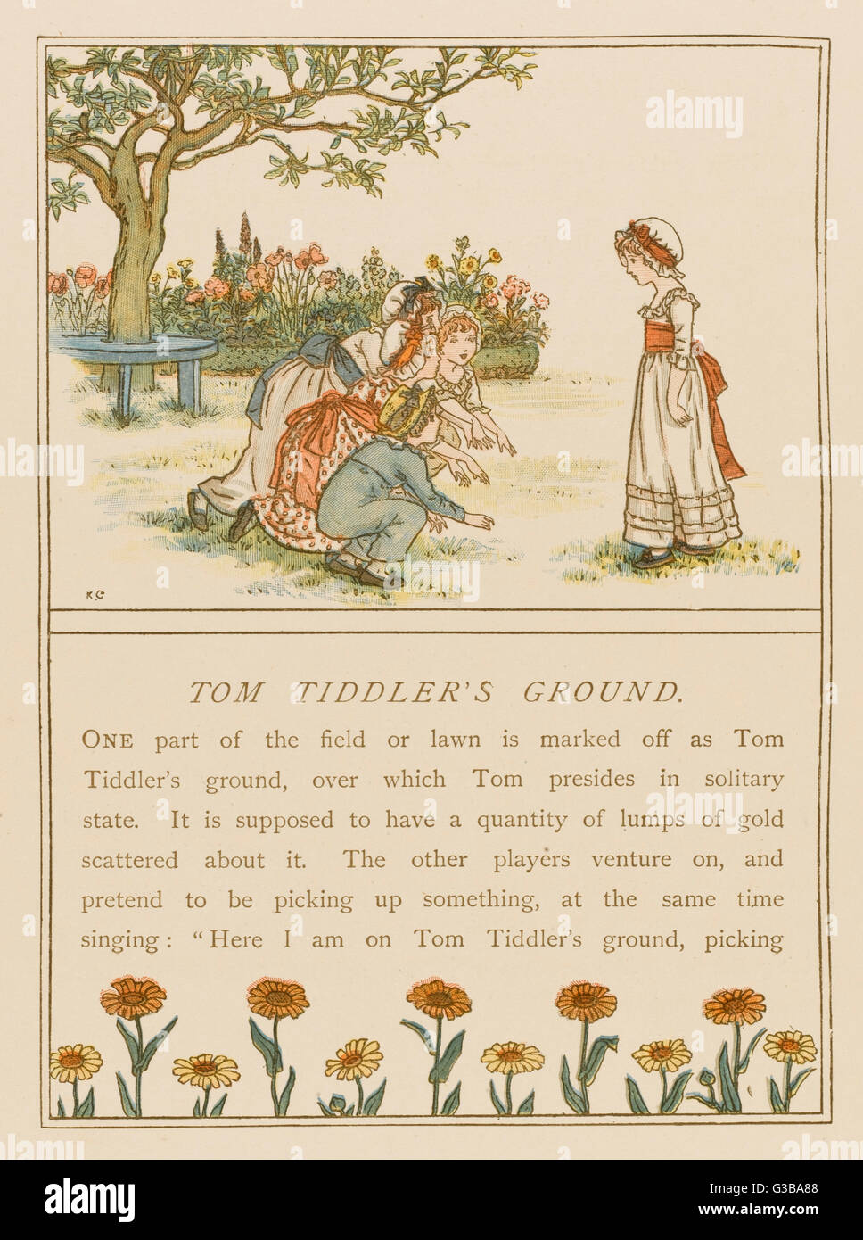 GAME/TOM TIDDLER 1889 Stock Photo - Alamy