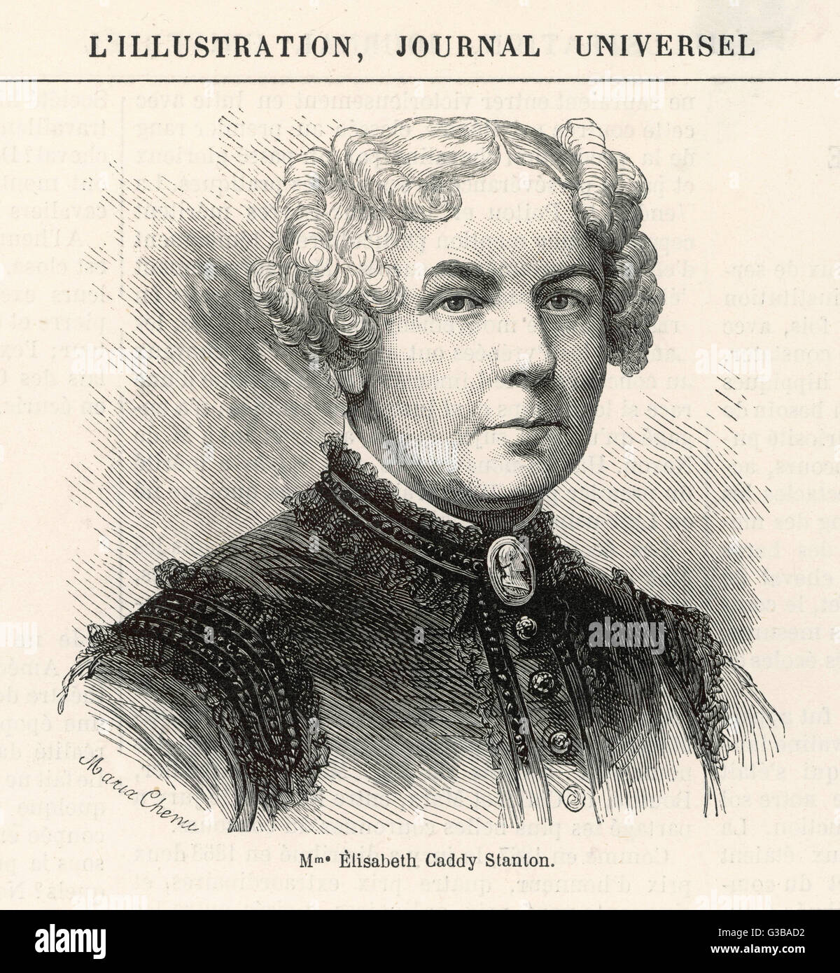 Elizabeth cady stanton 1815 hi-res stock photography and images - Alamy