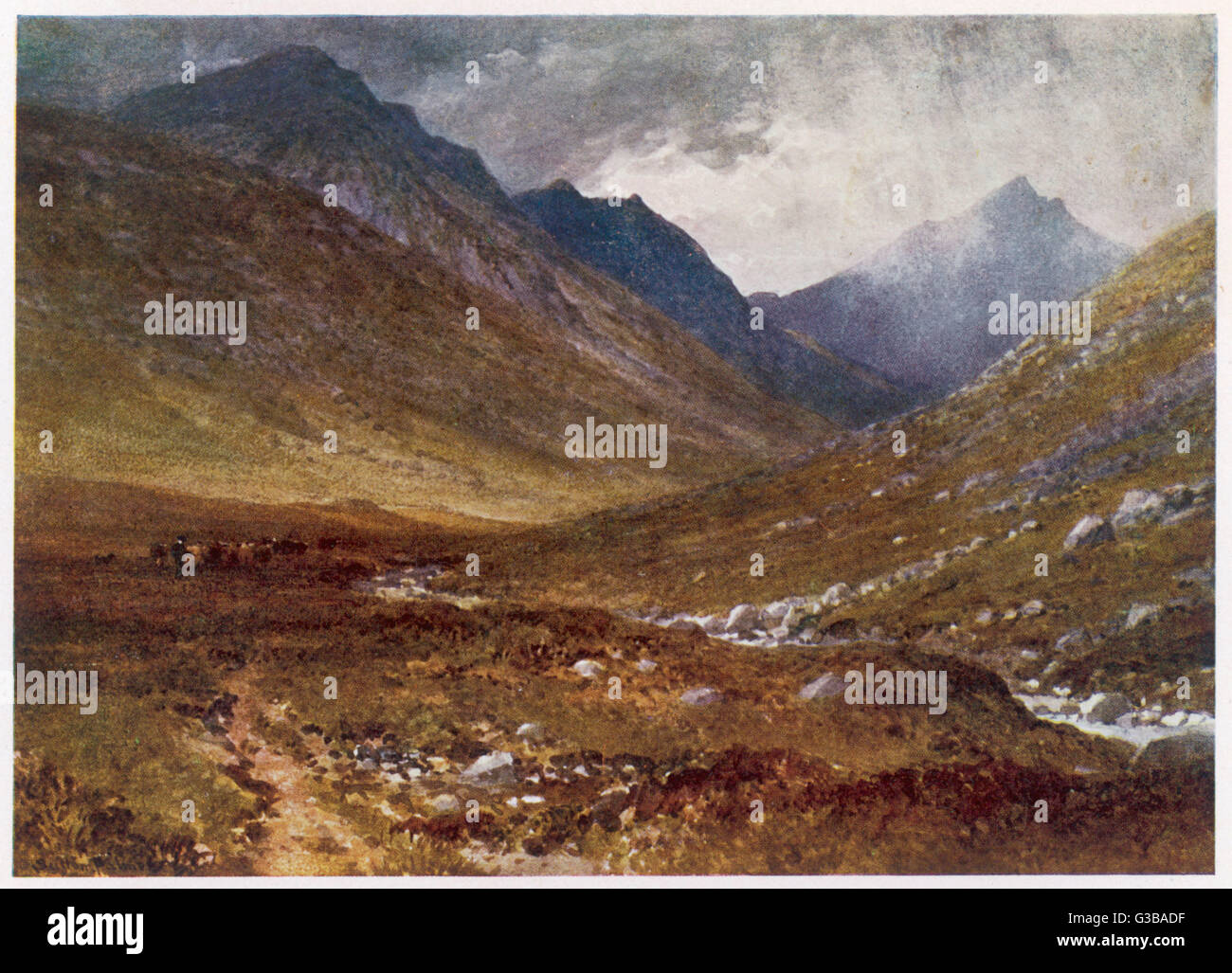 ARRAN/GLEN ROSA 1904 Stock Photo - Alamy