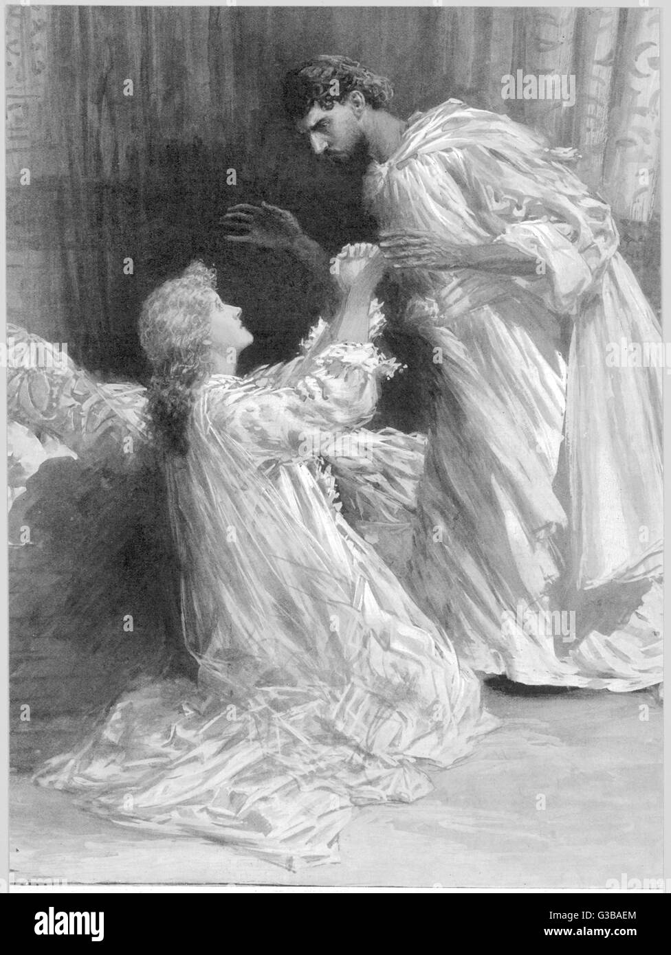Othello and desdemona shakespeare hi-res stock photography and images ...