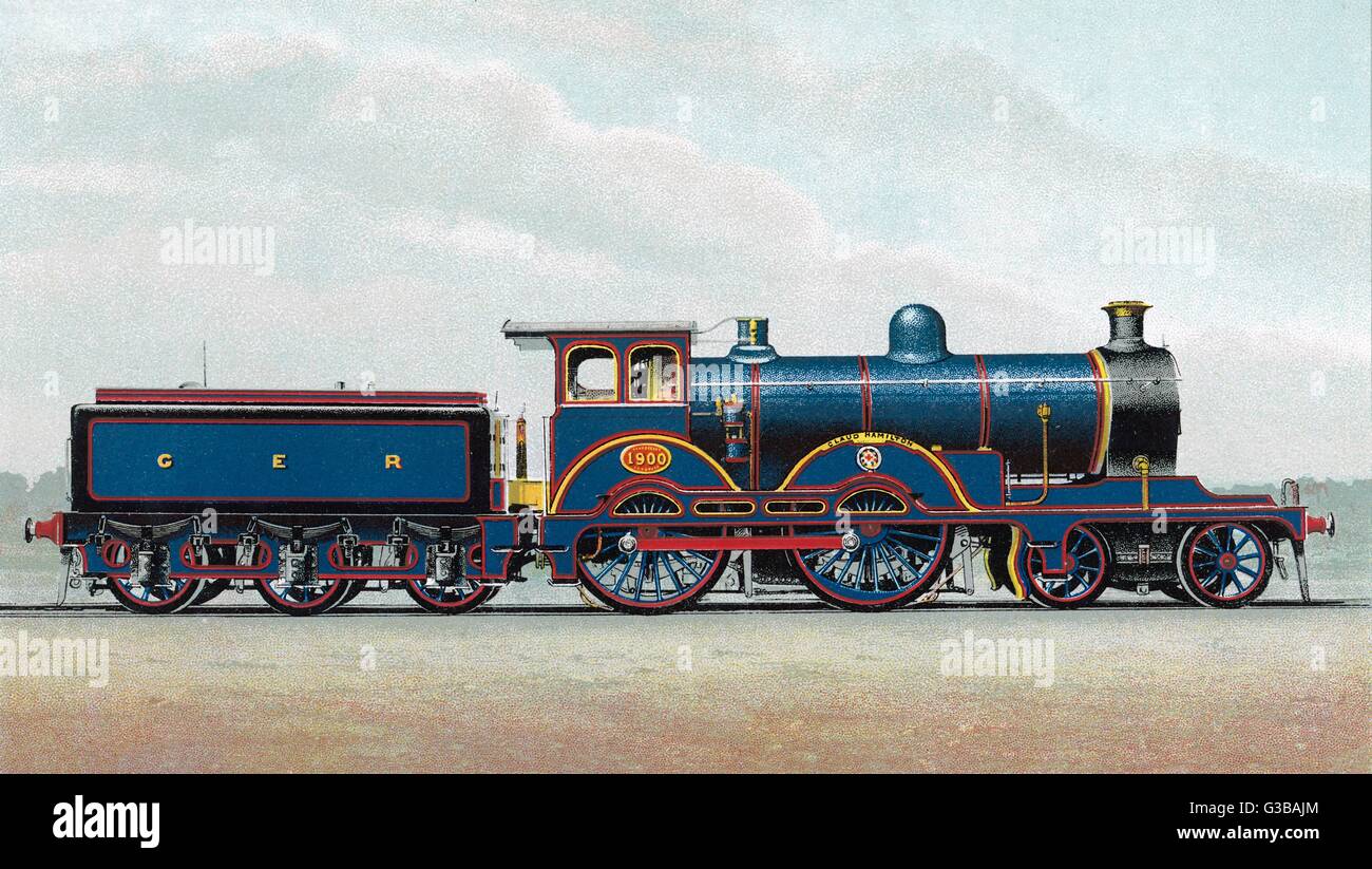 Great Eastern Railway express locomotive no 1000, 'Claud Hamilton' Date ...