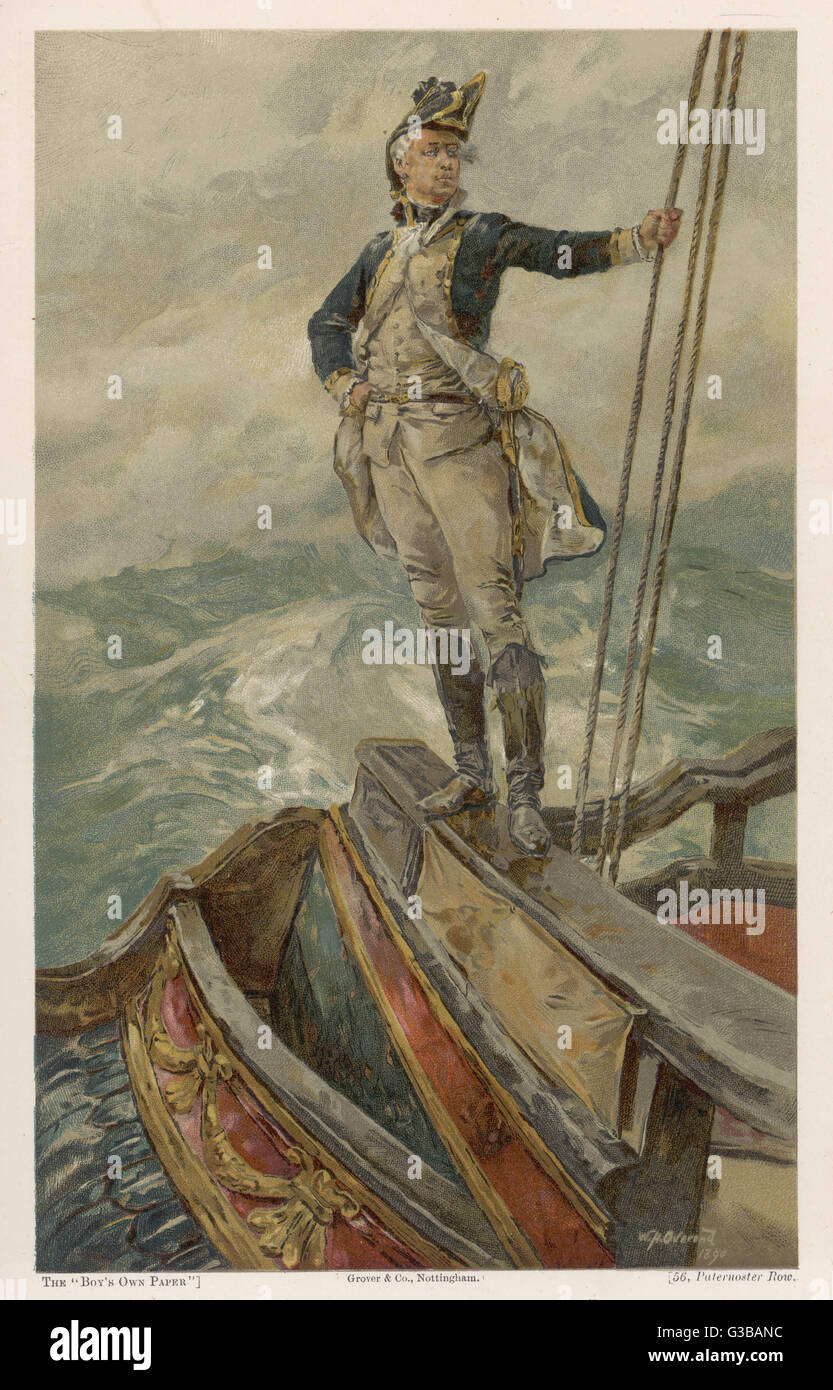 Naval Captain - 1800 Stock Photo - Alamy