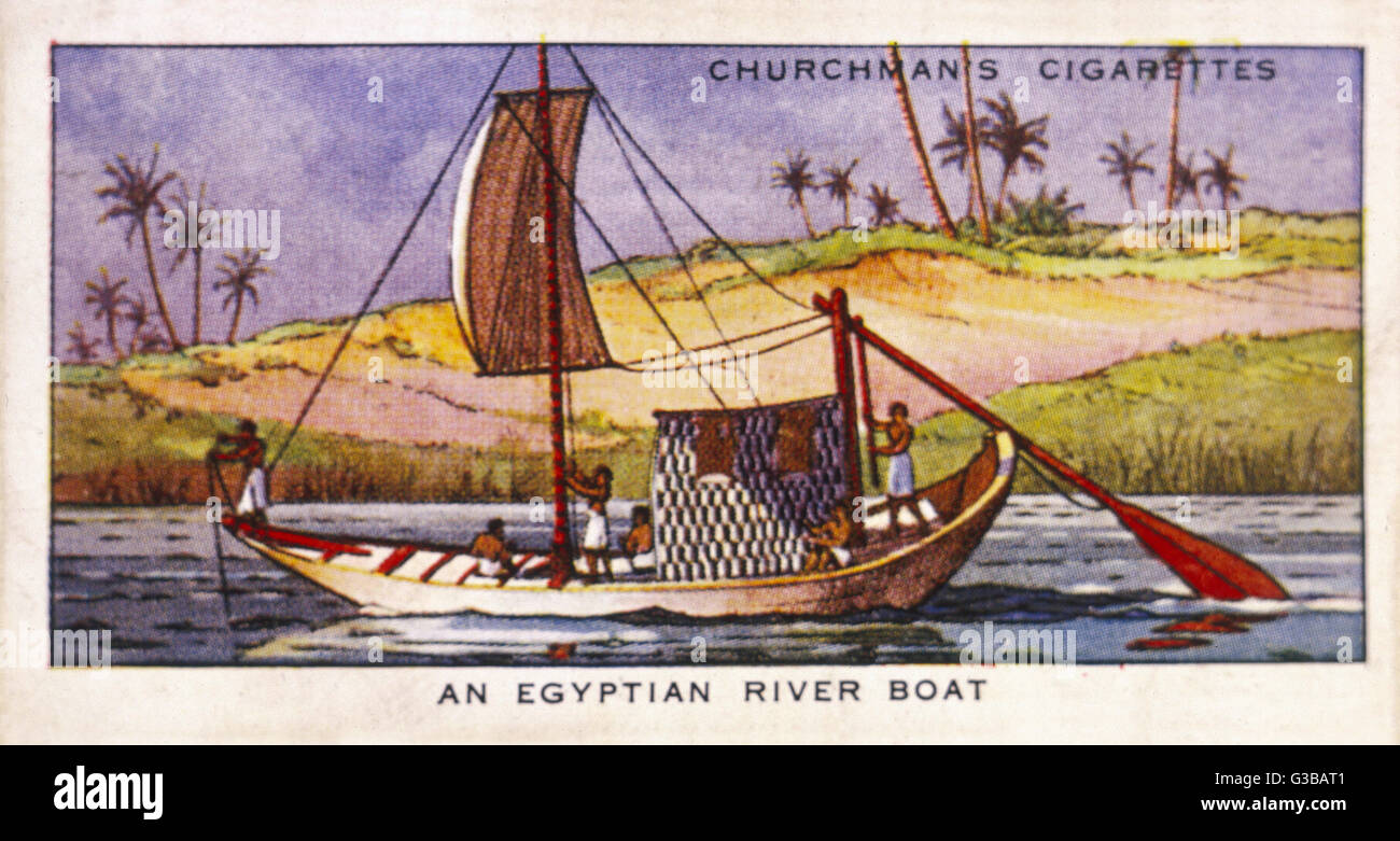 Ancient egyptian boats hi-res stock photography and images - Alamy