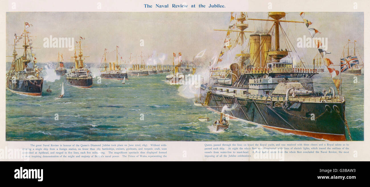 Victoria diamond jubilee fleet hi-res stock photography and images - Alamy