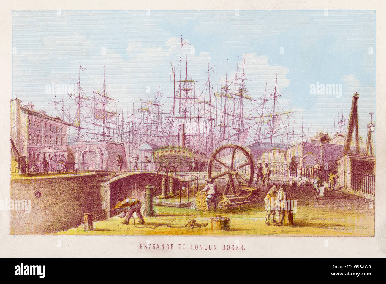 London docks hi-res stock photography and images - Alamy