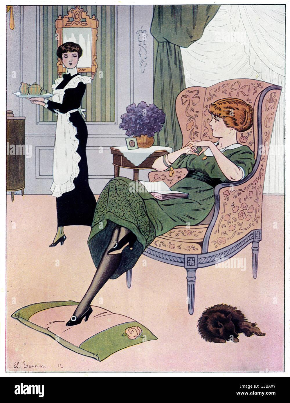 Mistress and her maid hi-res stock photography and images - Alamy