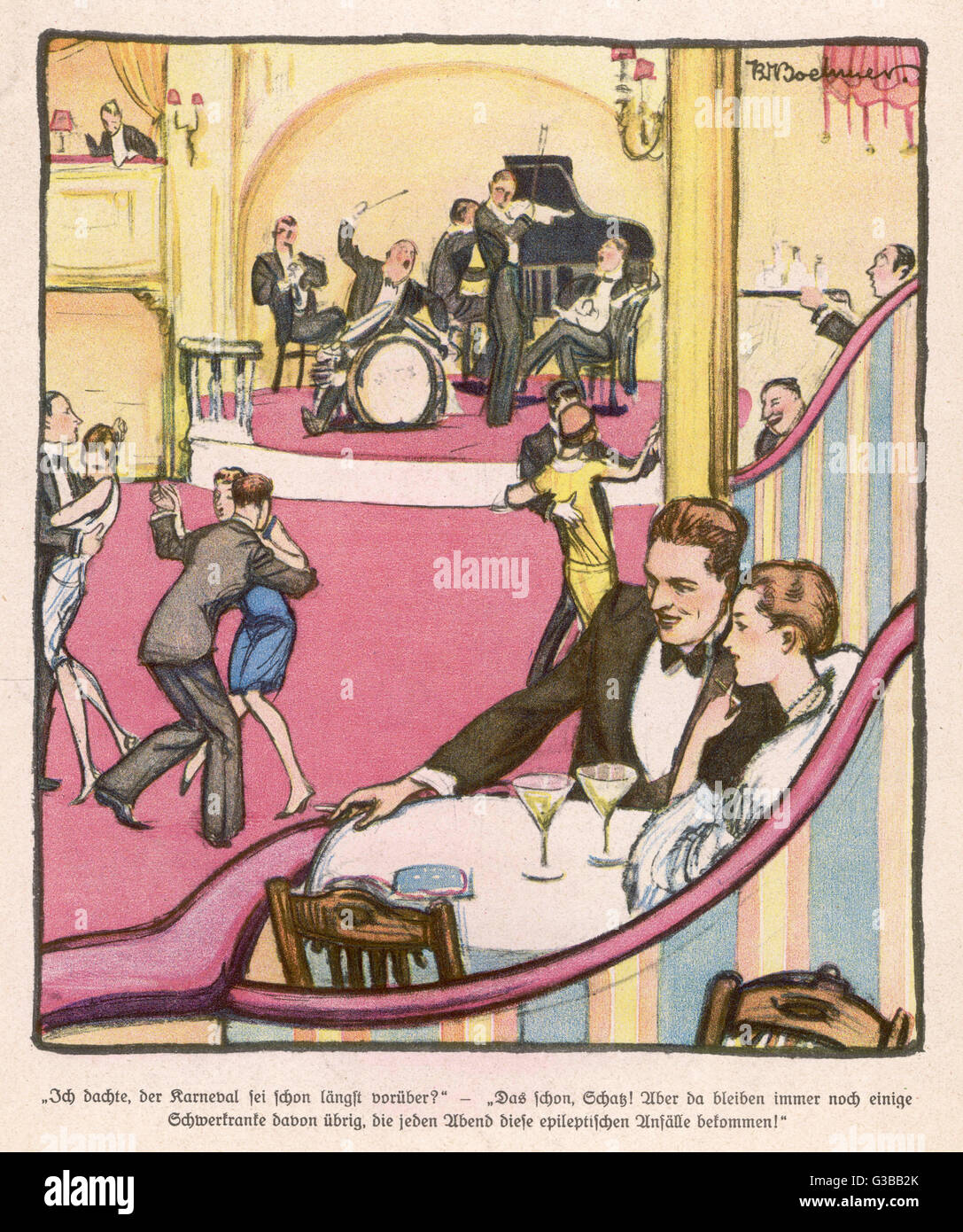 SOCIAL/GERMAN NIGHT CLUB Stock Photo - Alamy