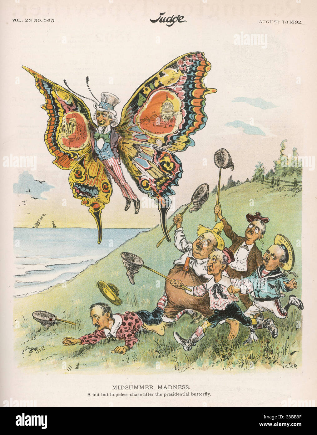 Presidential election of 1892 hi-res stock photography and images - Alamy