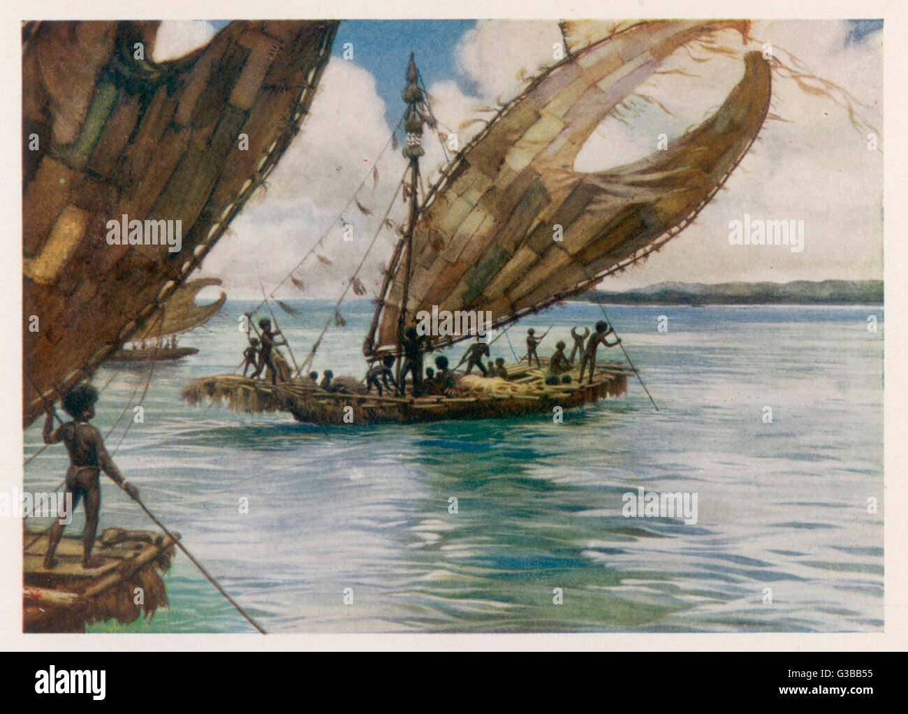 Large lateen sails hi-res stock photography and images - Alamy